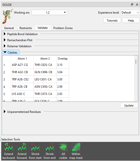 Dealing with severe clashes — ISOLDE 1.10.0 documentation